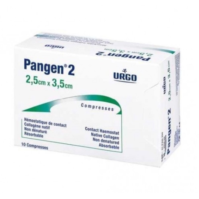 Compresses hémostatiques résorbables